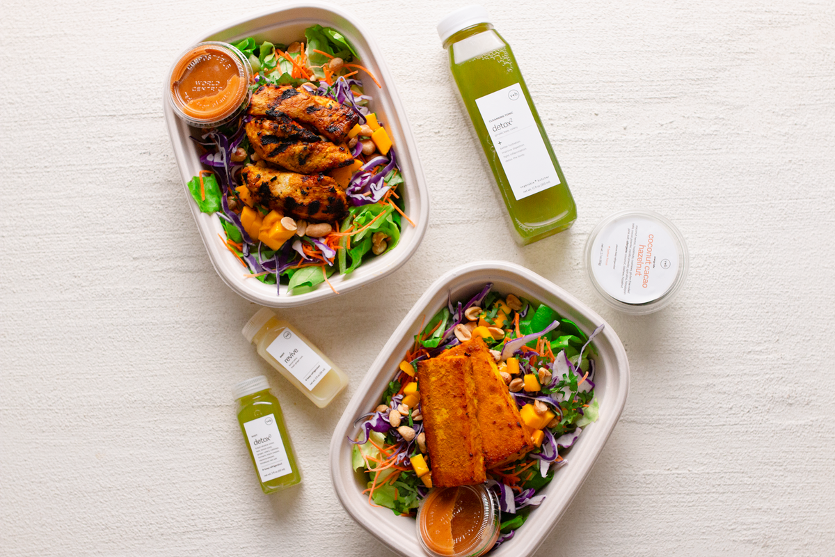 Satay Style Salad w/ Peanut Sauce (Vegan) – Vegetable + Butcher